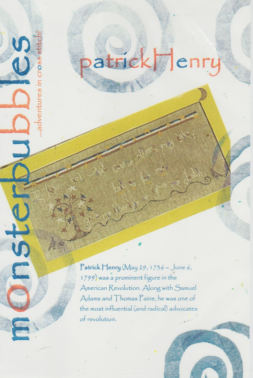 Patrick Henry pattern – Sandra's Stitch Stash