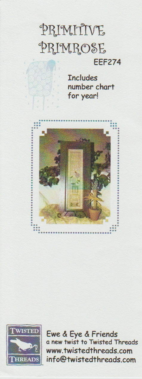 Primitive Primrose pattern – Sandra's Stitch Stash