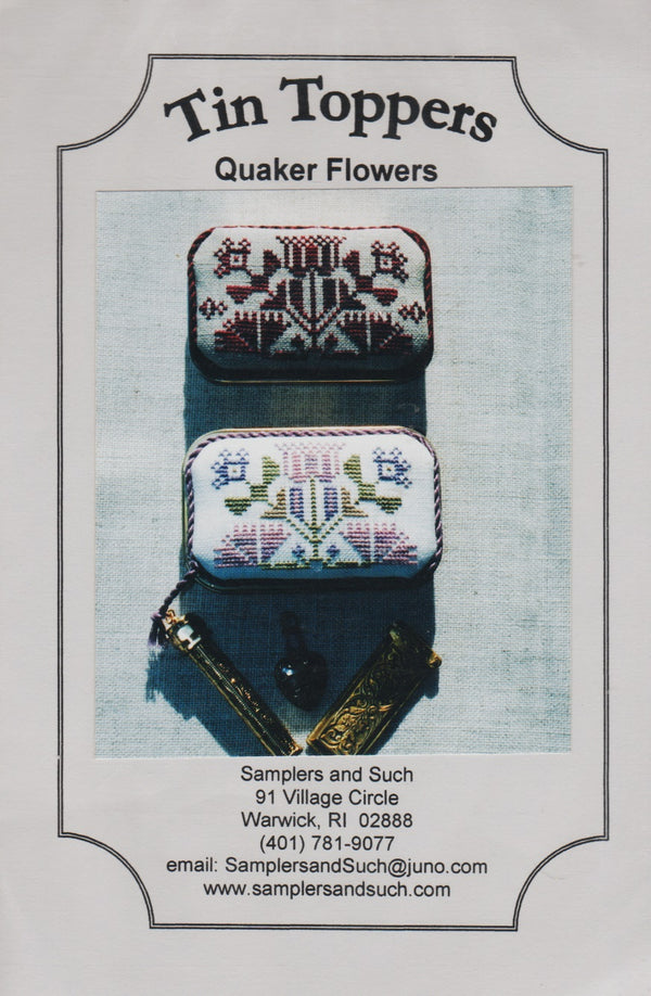 Quaker Flowers pattern – Sandra's Stitch Stash