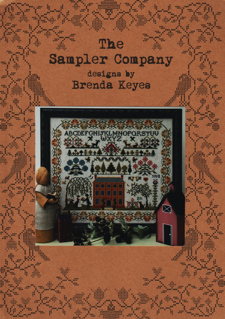 Red House Sampler pattern – Sandra's Stitch Stash