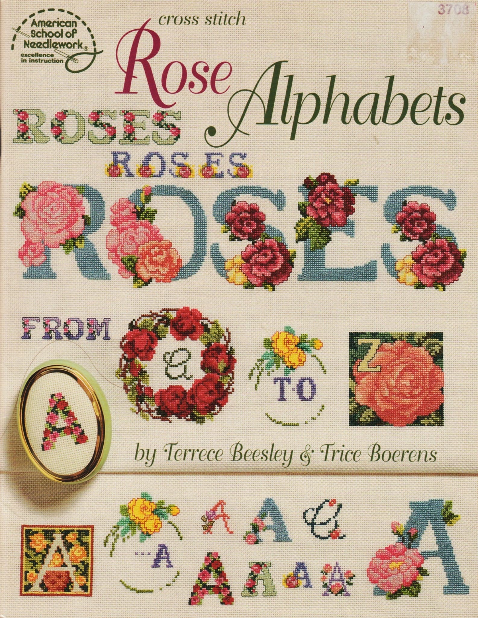 Rose Alphabets pattern – Sandra's Stitch Stash