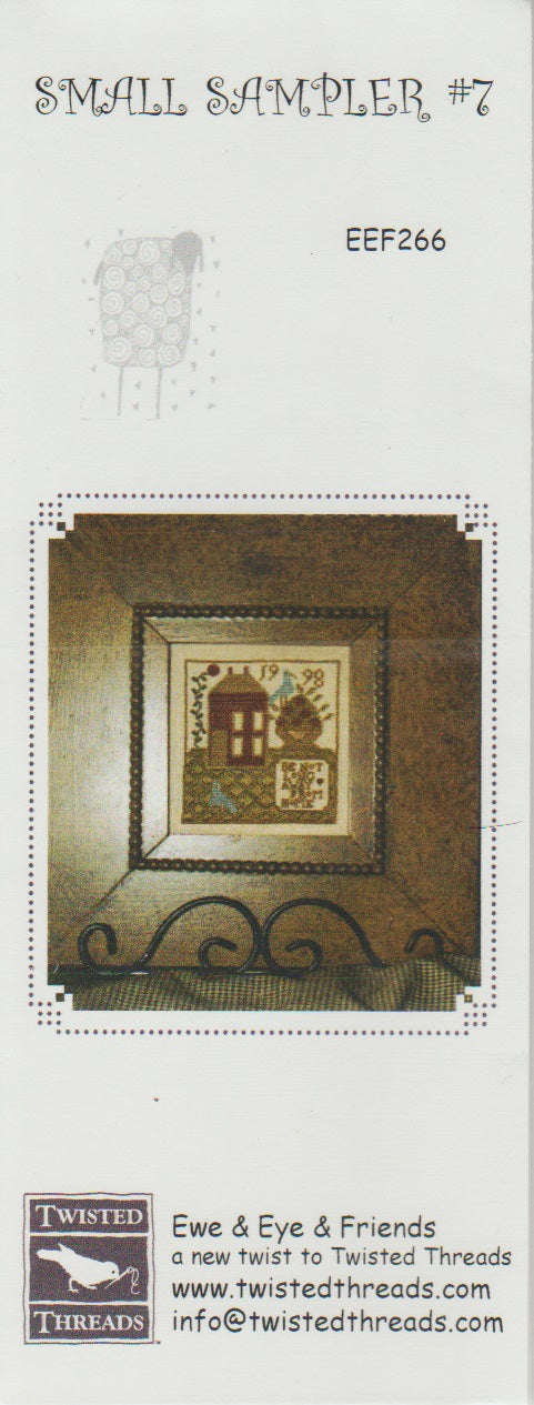 Small Sampler #7 pattern – Sandra's Stitch Stash