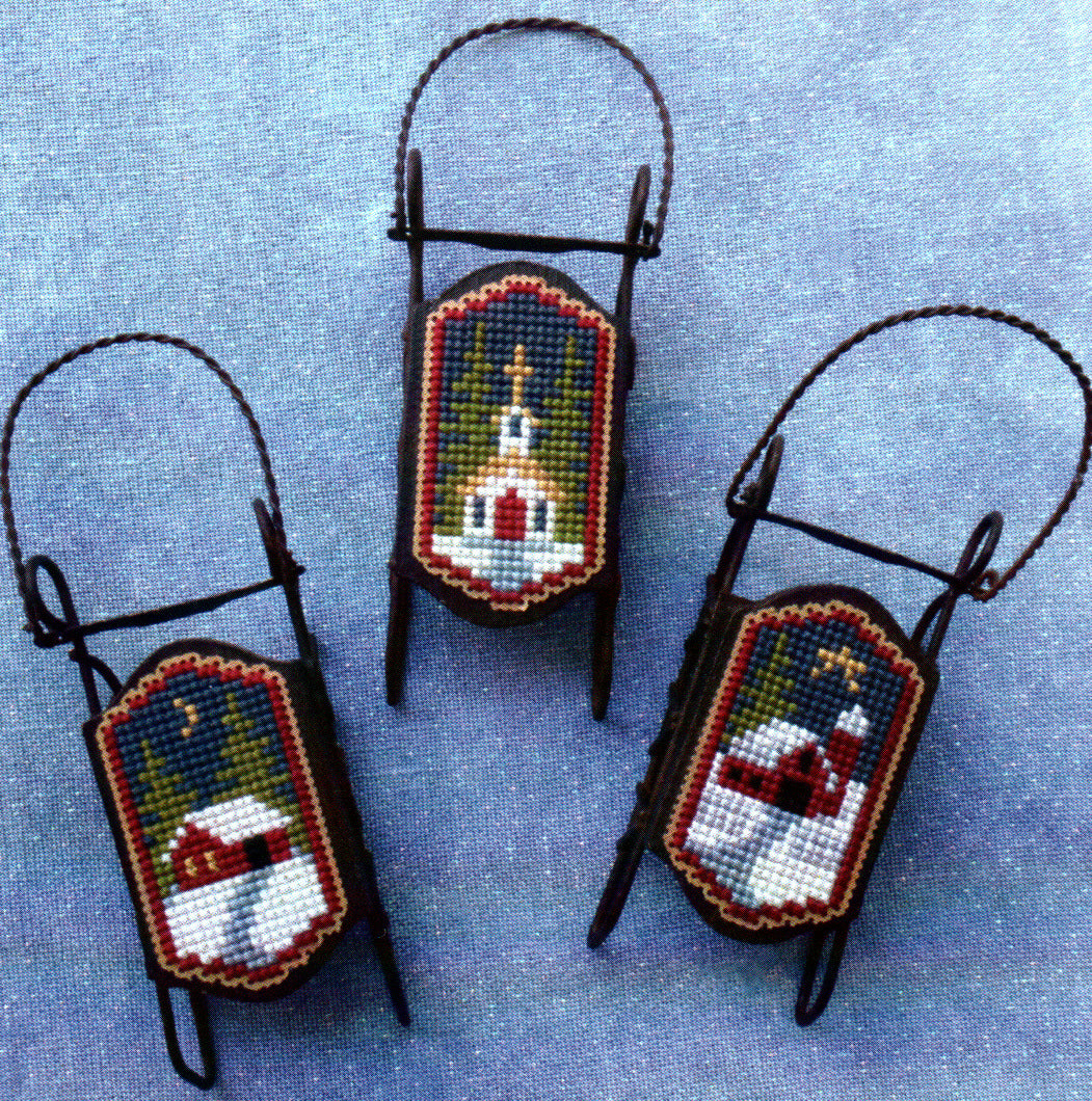 Snow Country Sleds pattern – Sandra's Stitch Stash