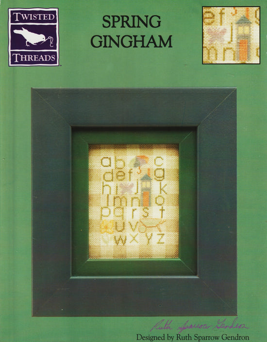 Spring Gingham pattern – Sandra's Stitch Stash