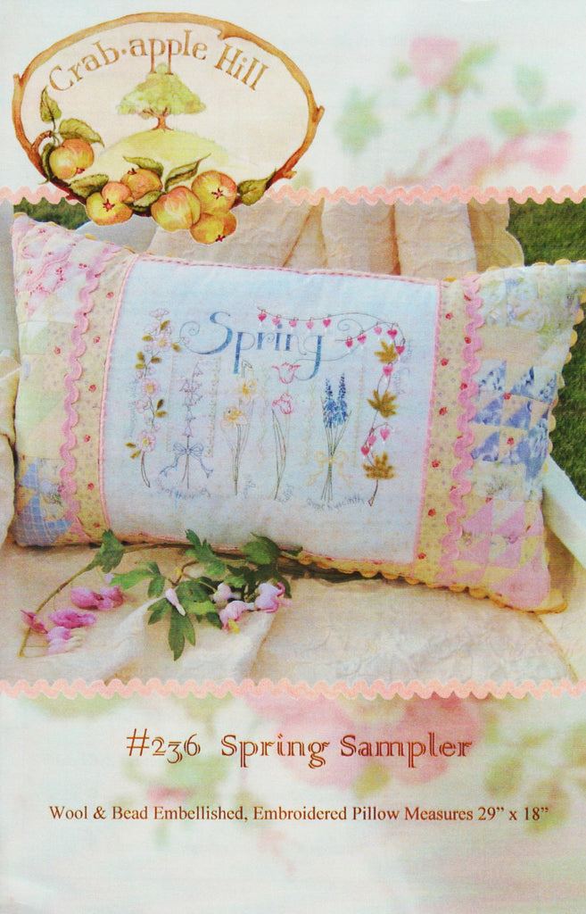 Spring Sampler Embroidery pattern – Sandra's Stitch Stash
