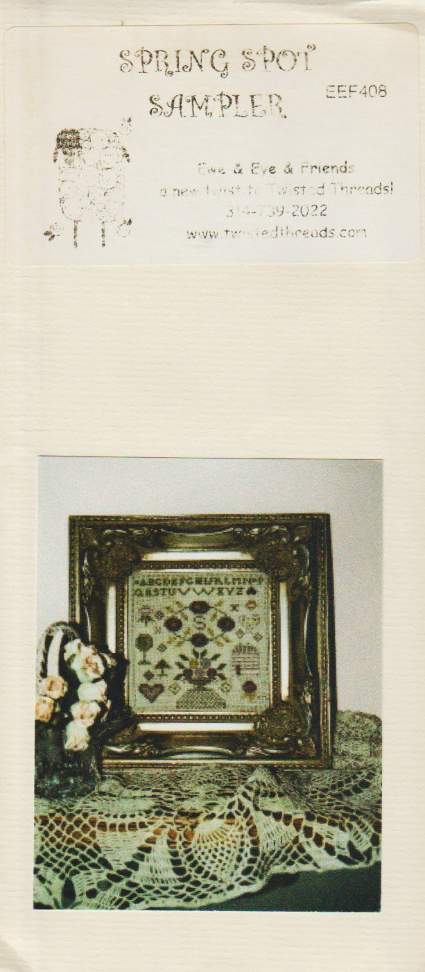 Spring Spot Sampler pattern – Sandra's Stitch Stash