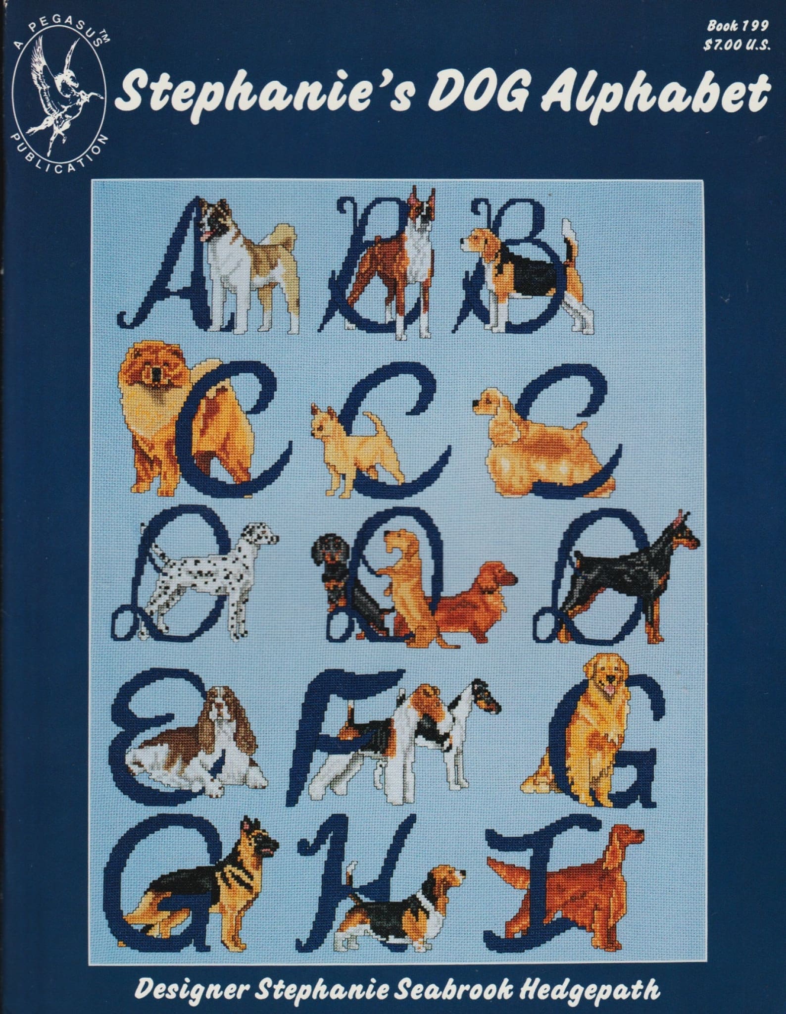 Stephanie's DOG Alphabet pattern – Sandra's Stitch Stash