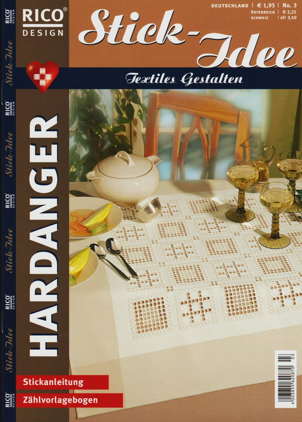 Stick-Idee Textile Design pattern – Sandra's Stitch Stash