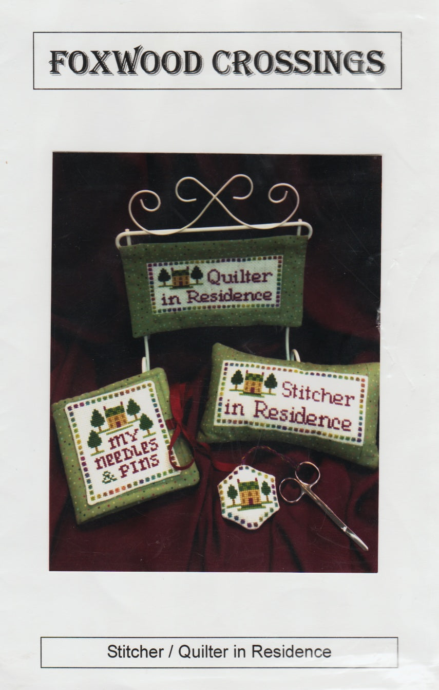 Stitcher/Quilter in Residence pattern – Sandra's Stitch Stash