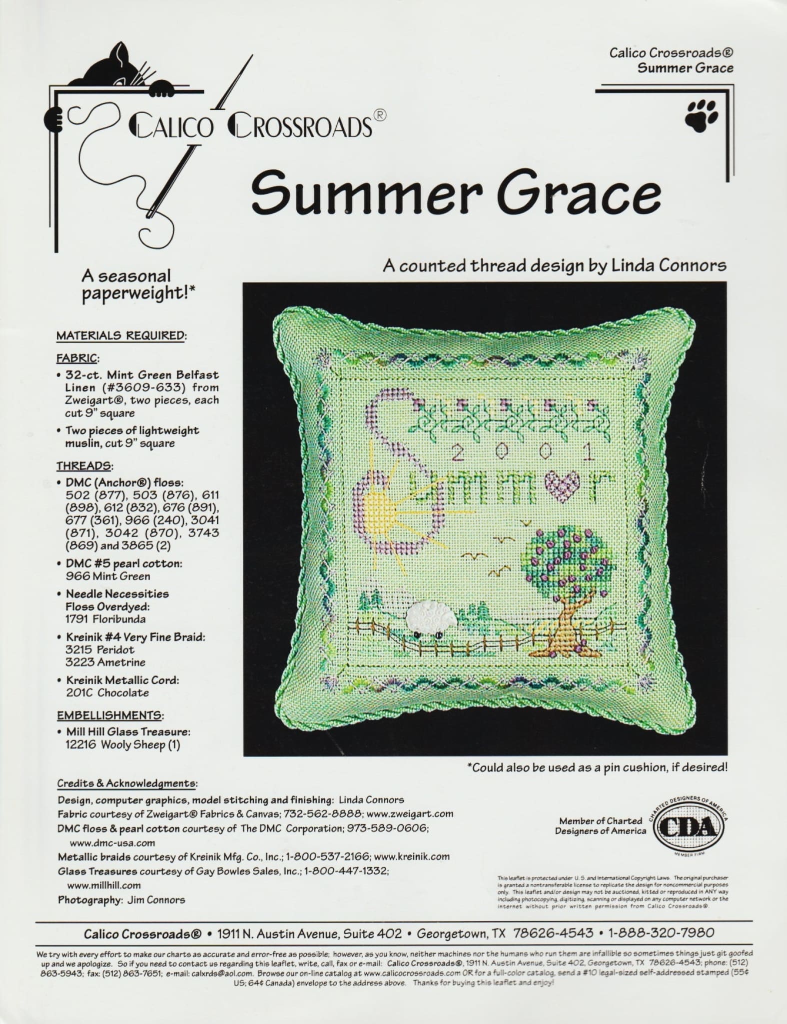 Summer Grace pattern – Sandra's Stitch Stash