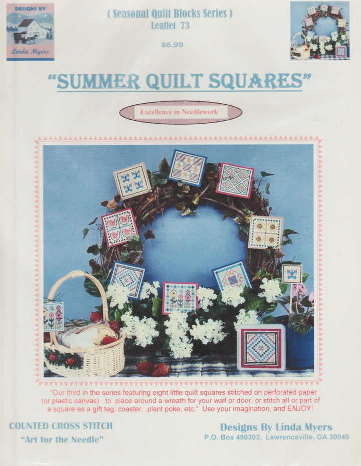 Linda Myers patterns – Sandra's Stitch Stash