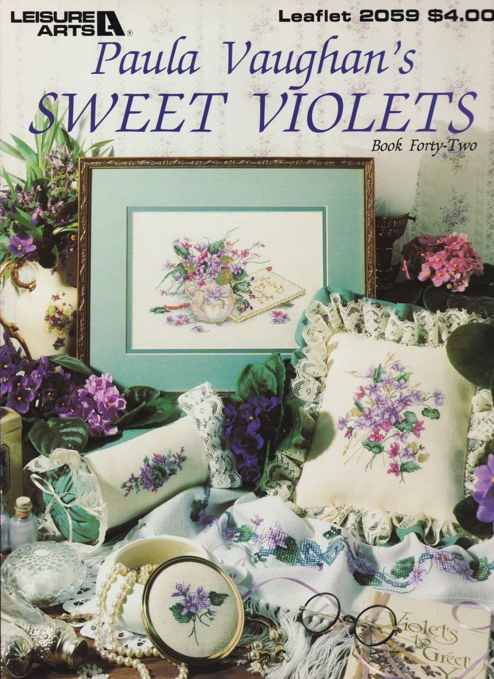 Sweet Violets pattern – Sandra's Stitch Stash