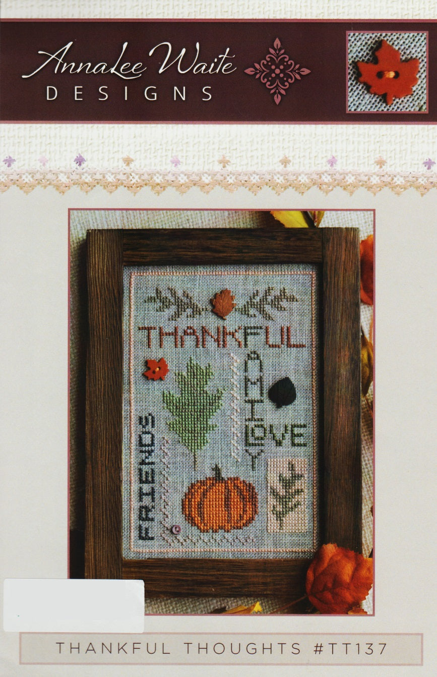 Thankful Thoughts pattern – Sandra's Stitch Stash