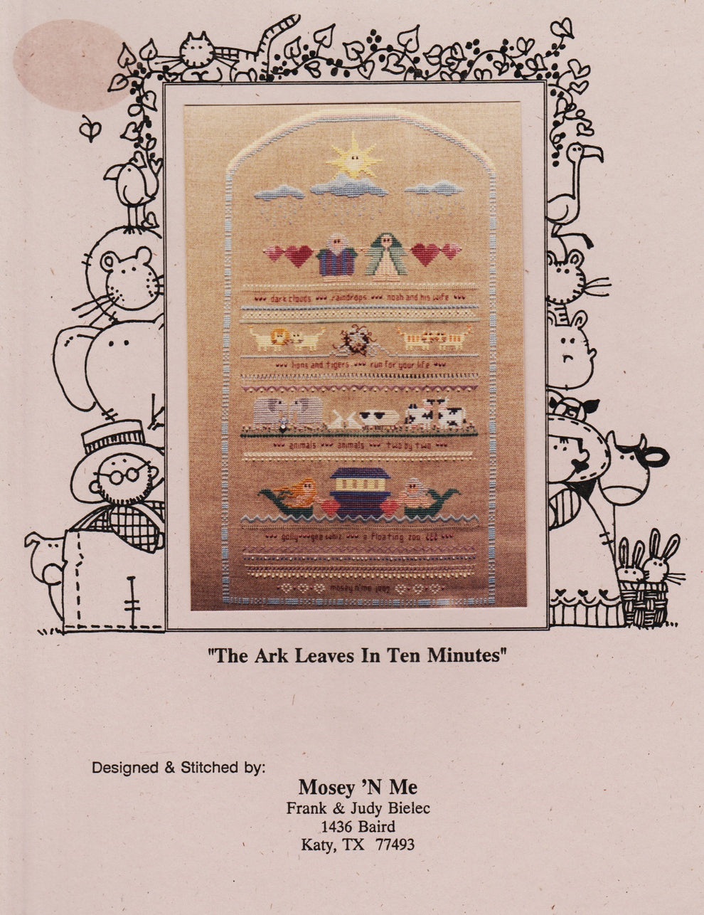 The Ark Leaves In Ten Minutes pattern – Sandra's Stitch Stash