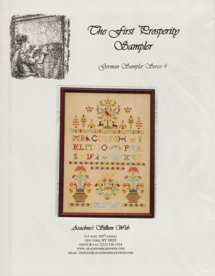 The First Prosperity Sampler pattern – Sandra's Stitch Stash