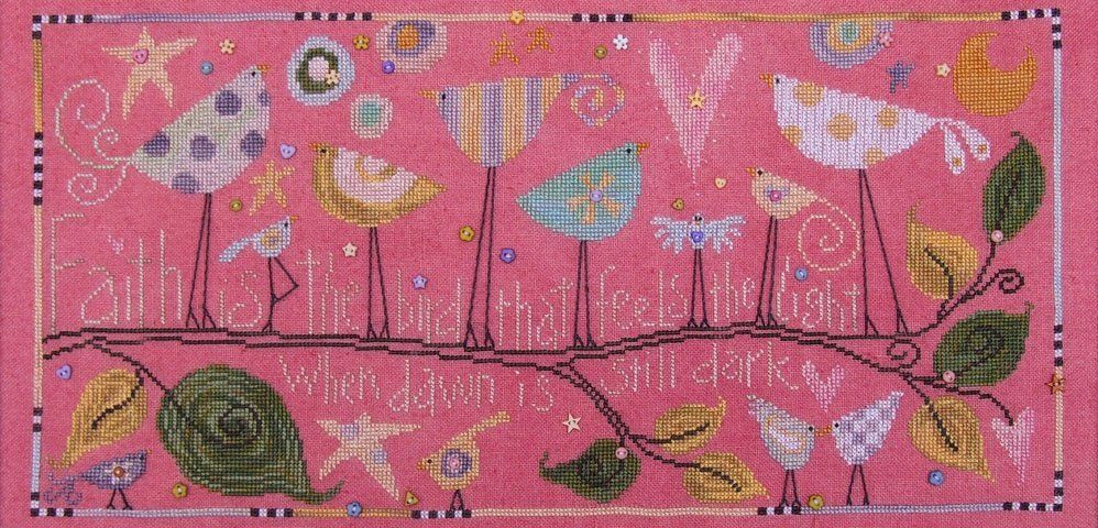 The Flock pattern – Sandra's Stitch Stash