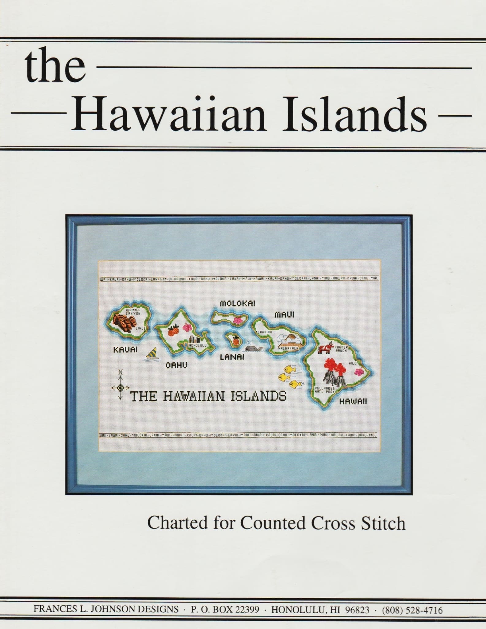 The Hawaiian Islands pattern – Sandra's Stitch Stash