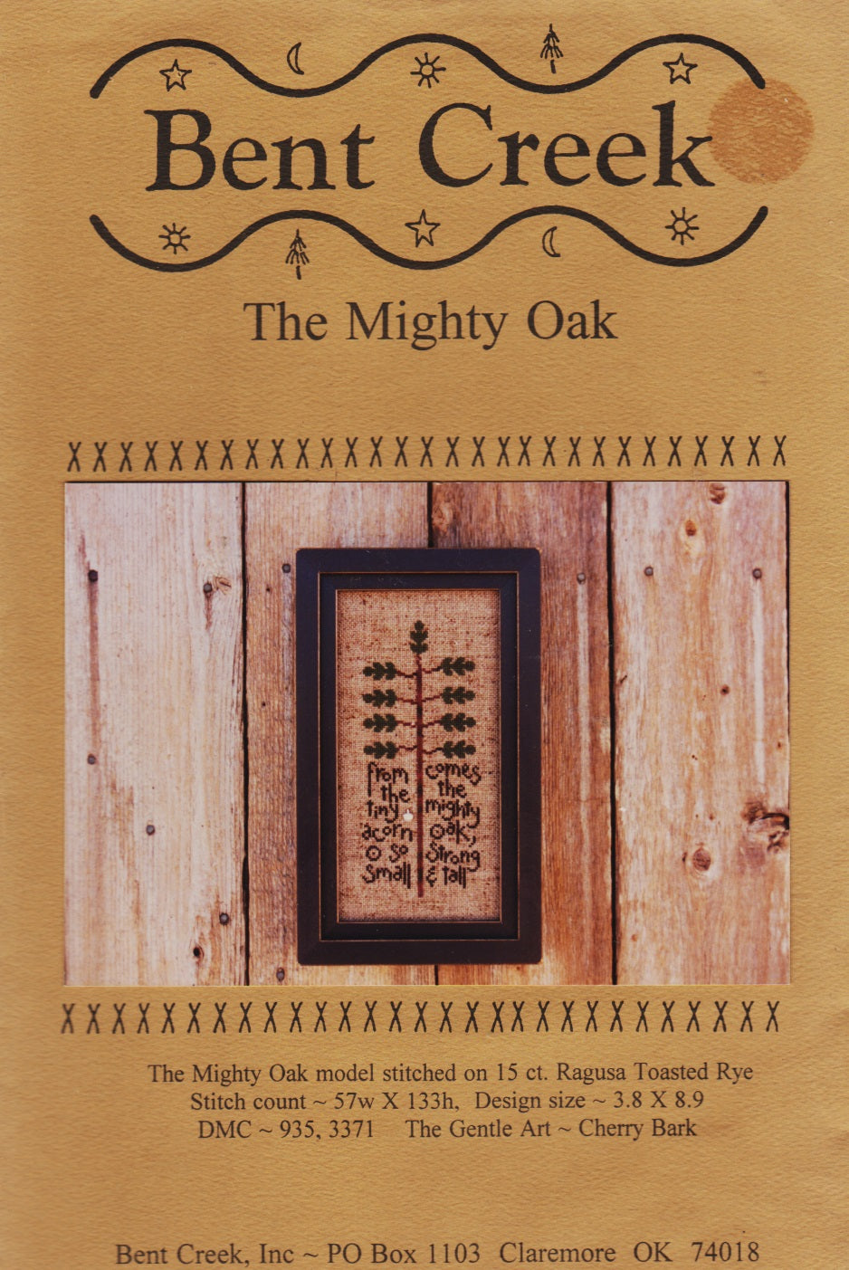 The Mighty Oak pattern – Sandra's Stitch Stash