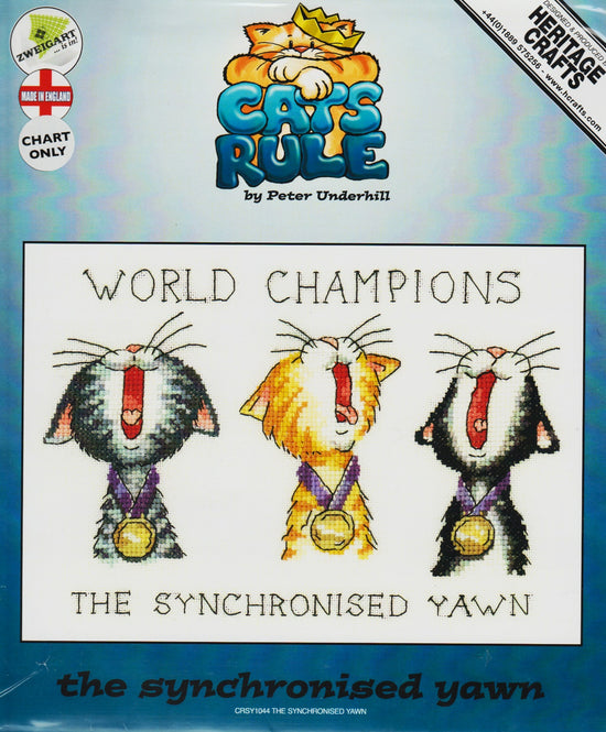 The Synchronised Yawn pattern – Sandra's Stitch Stash