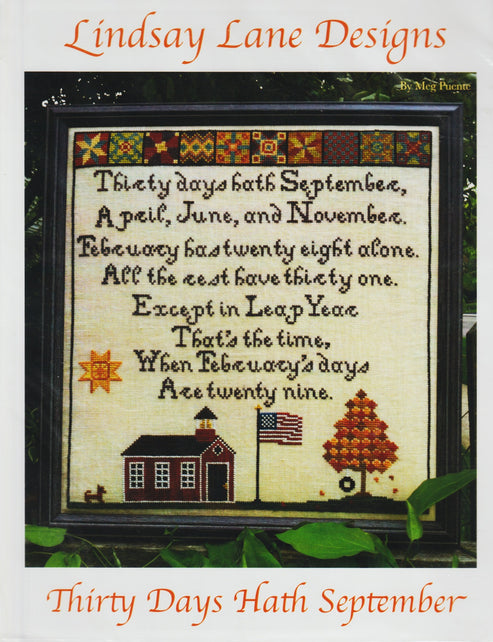 Thirty Days Hath September pattern – Sandra's Stitch Stash