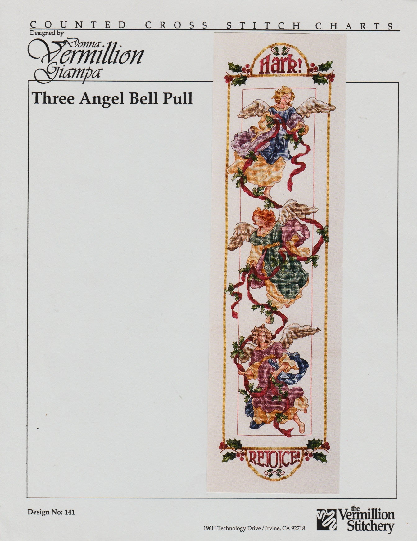 Three Angel Bell Pull pattern – Sandra's Stitch Stash