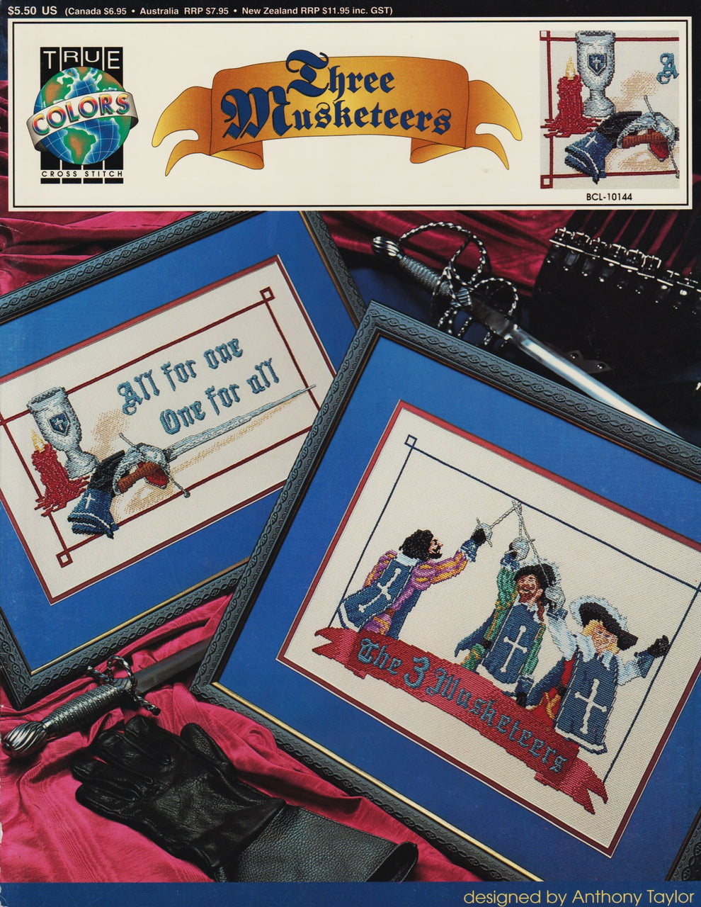 Three Musketeers pattern – Sandra's Stitch Stash