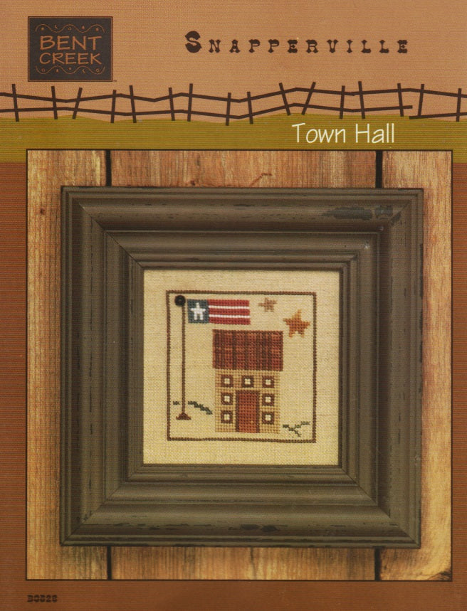 Snapperville Town Hall pattern – Sandra's Stitch Stash