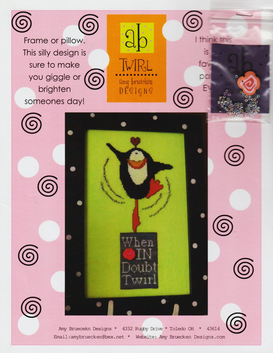 Amy Bruecken patterns – Sandra's Stitch Stash