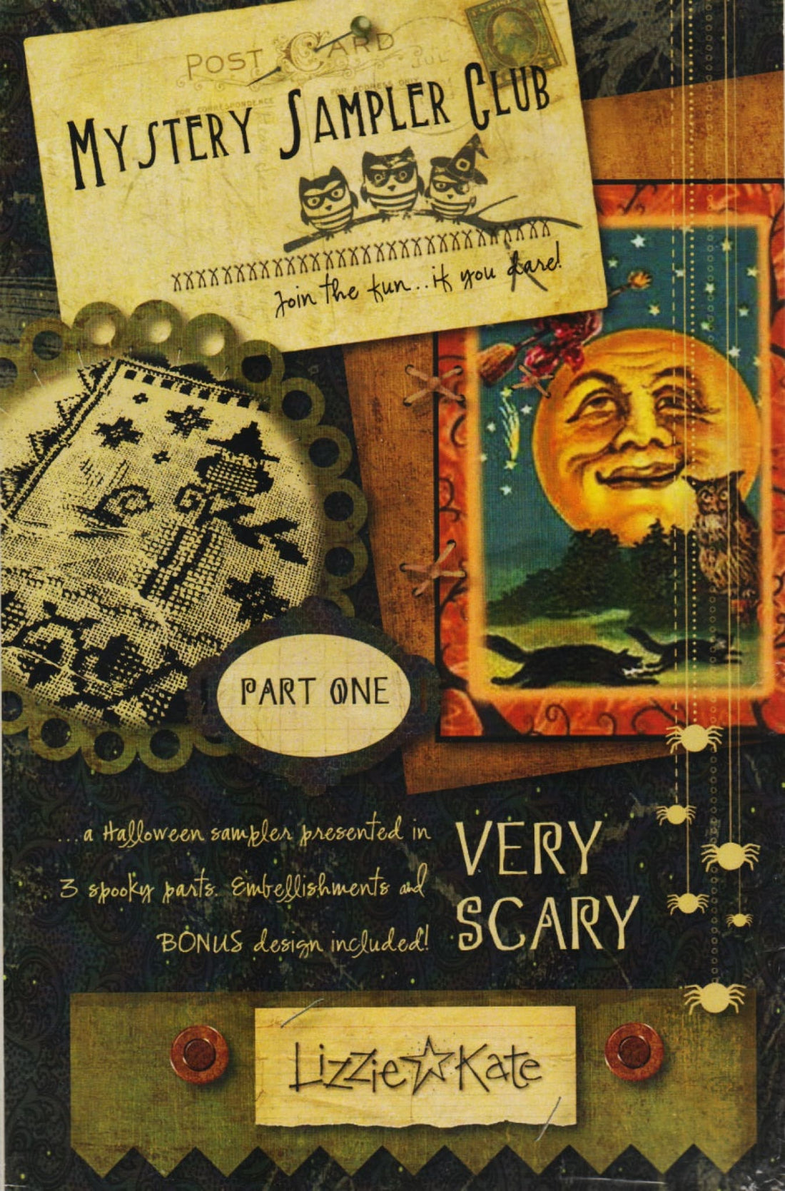 Very Scary Mystery Sampler pattern – Sandra's Stitch Stash