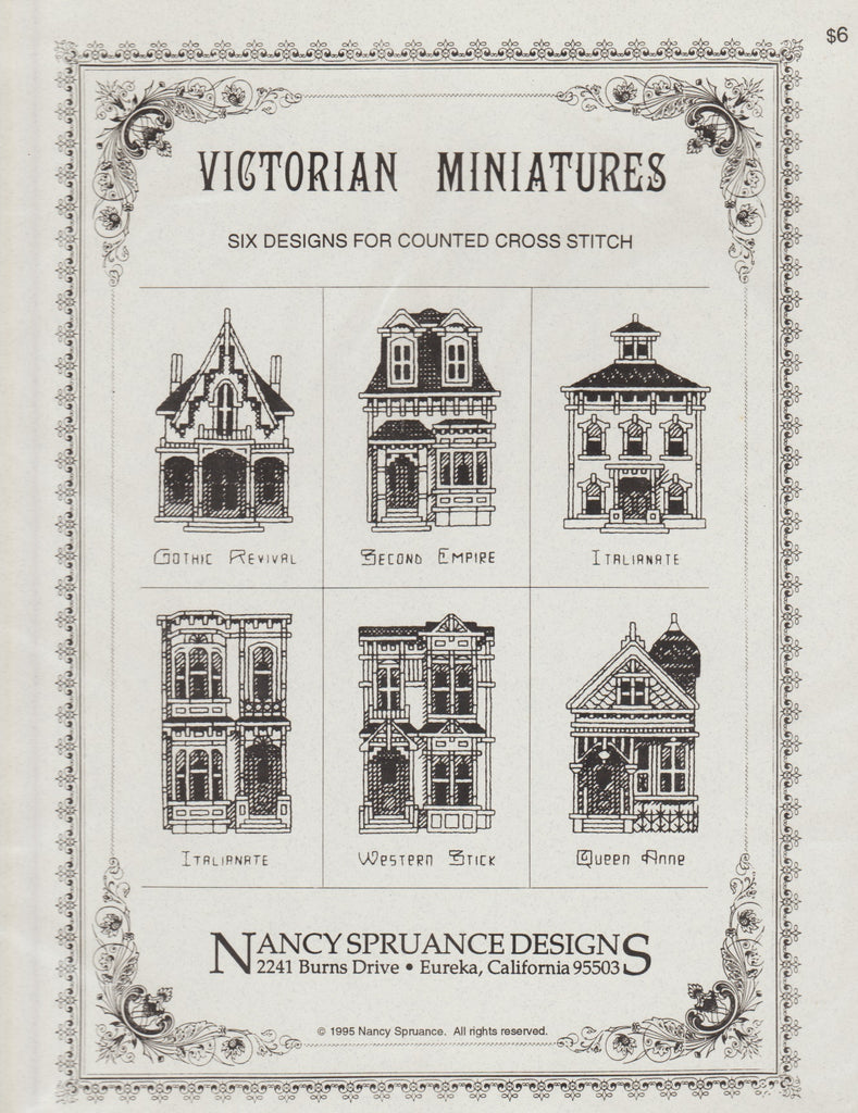Victorian Miniatures (Signed) pattern – Sandra's Stitch Stash