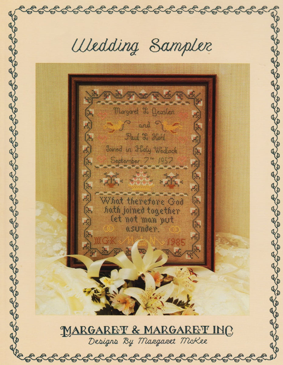 Wedding Sampler pattern – Sandra's Stitch Stash