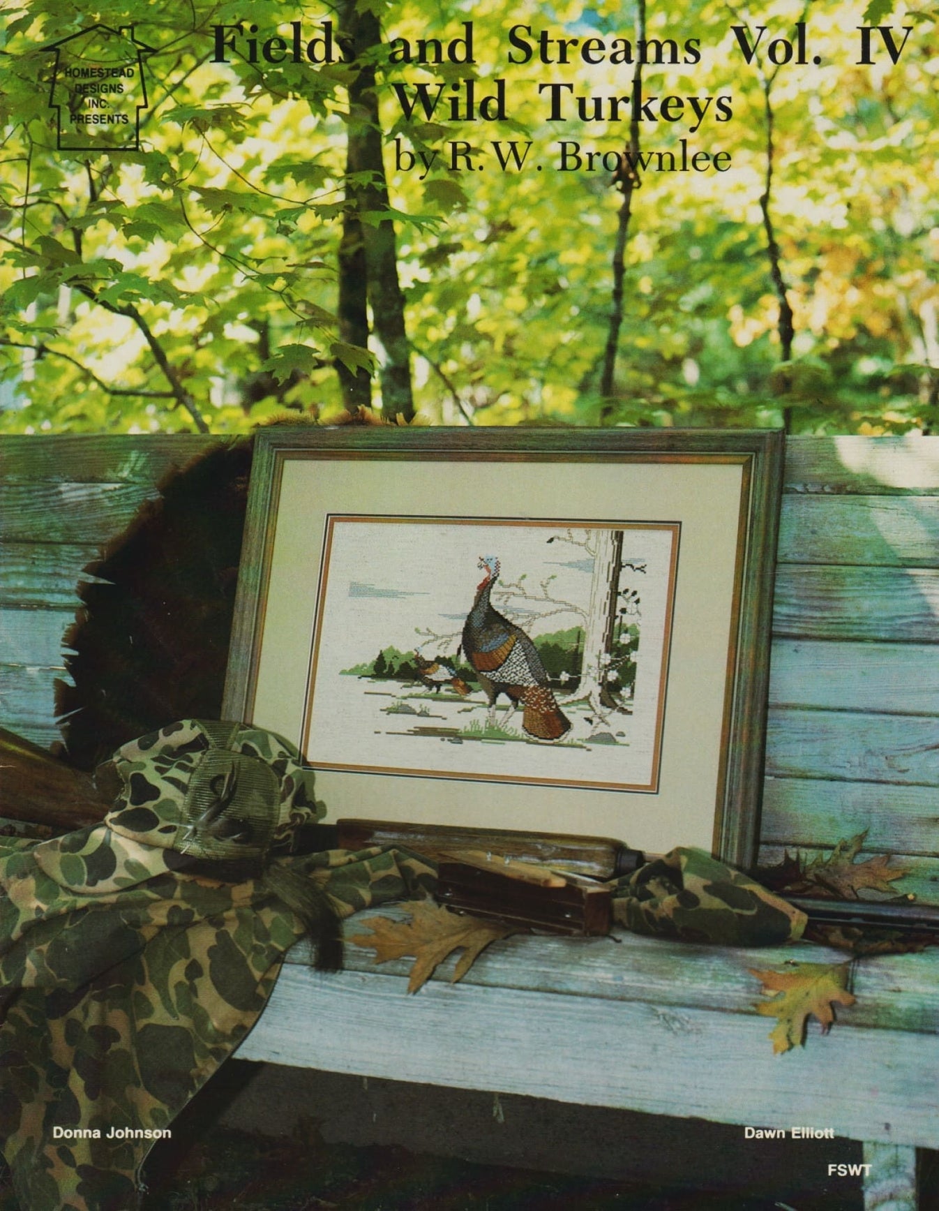 Wild Turkeys pattern – Sandra's Stitch Stash