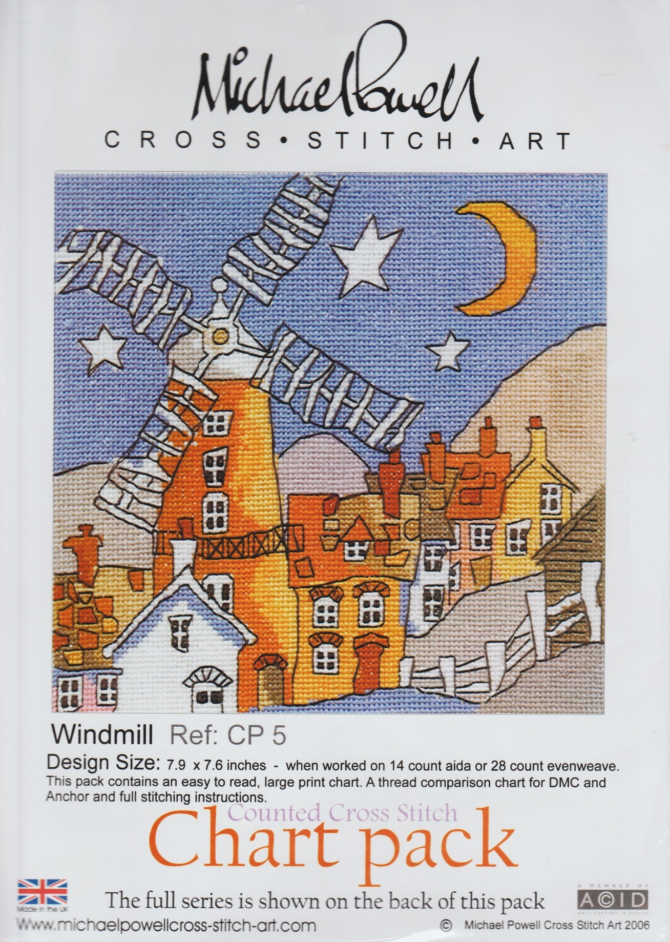 Windmill pattern – Sandra's Stitch Stash