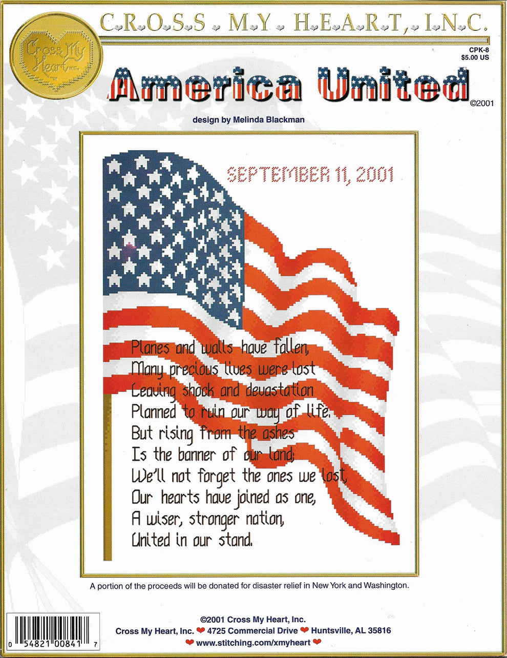 America United pattern – Sandra's Stitch Stash