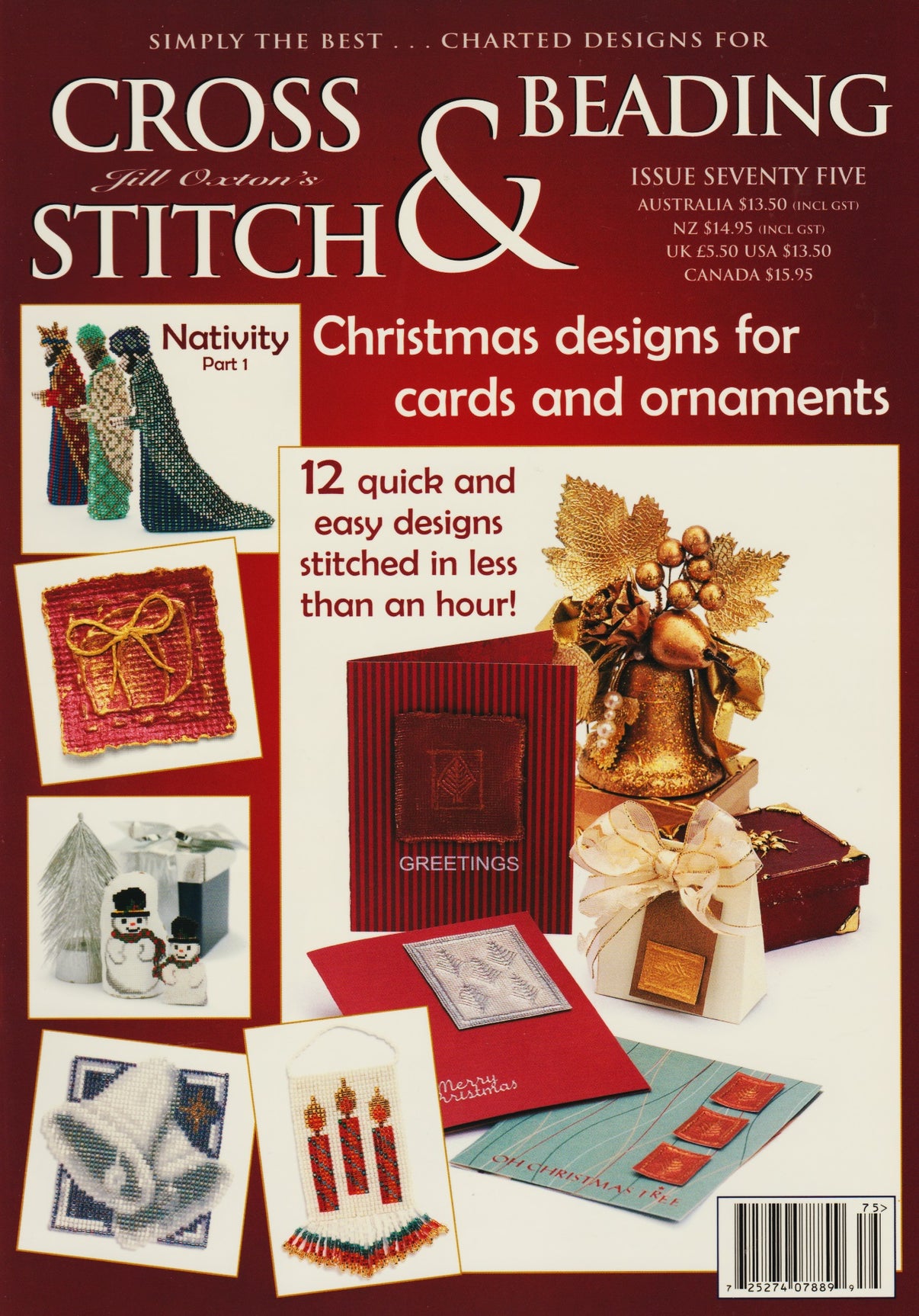 Cross Stitch & Beading Issue 75 magazine – Sandra's Stitch Stash