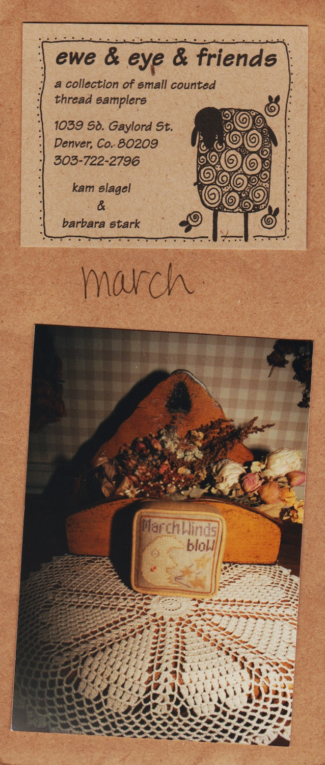 March pattern – Sandra's Stitch Stash