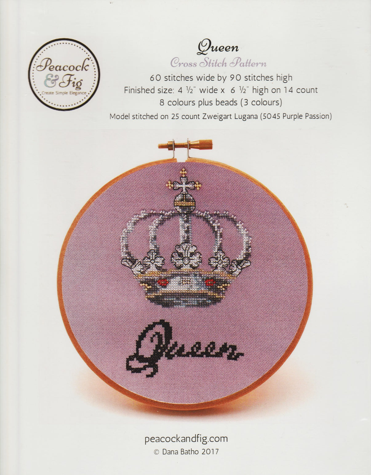 Queen pattern – Sandra's Stitch Stash