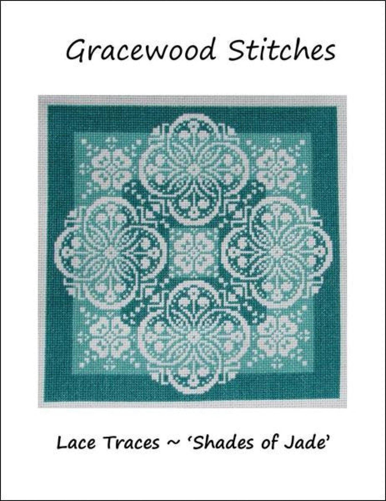 Lace Traces~Shades of Jade pattern – Sandra's Stitch Stash