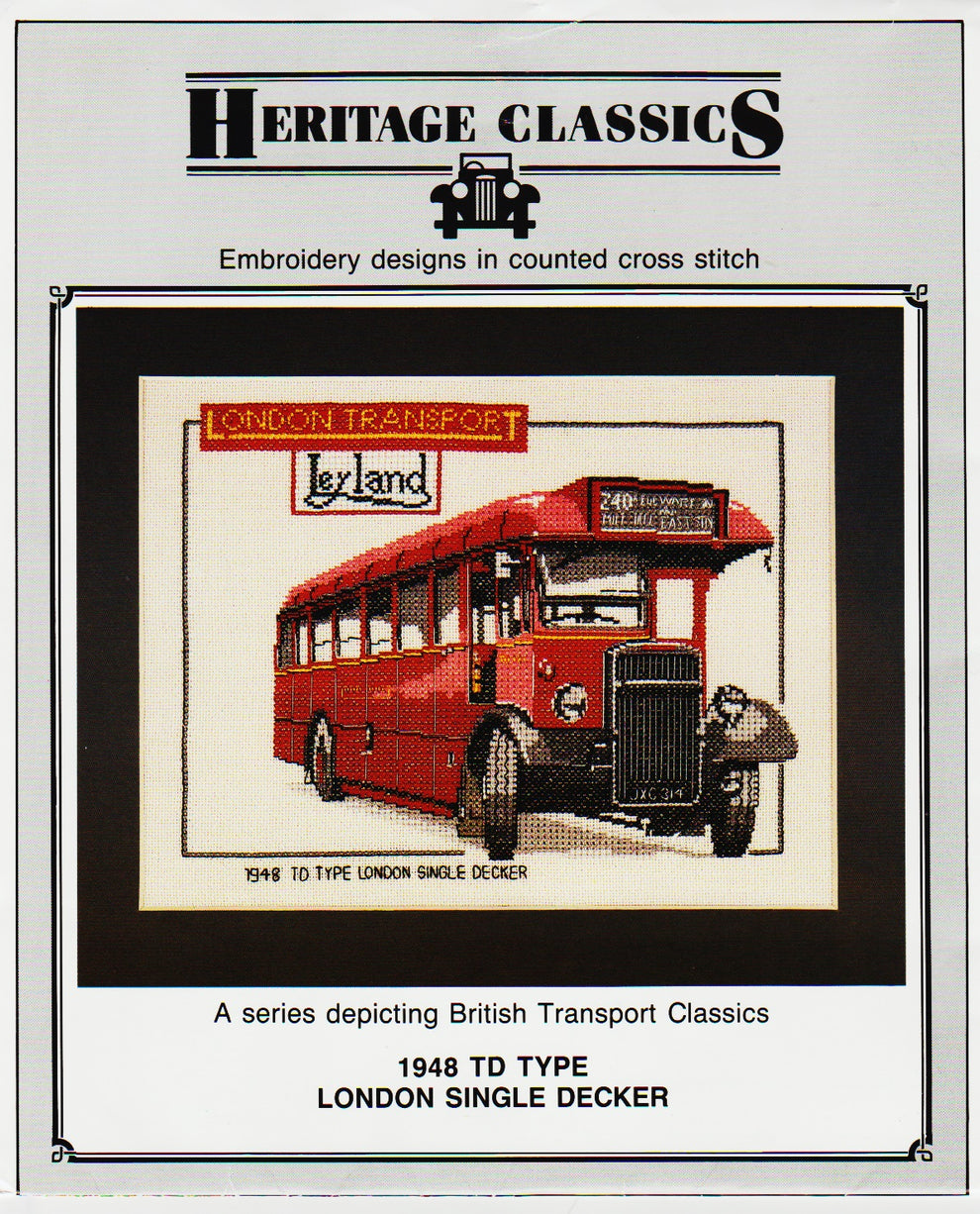 1948 London Single Decker pattern – Sandra's Stitch Stash