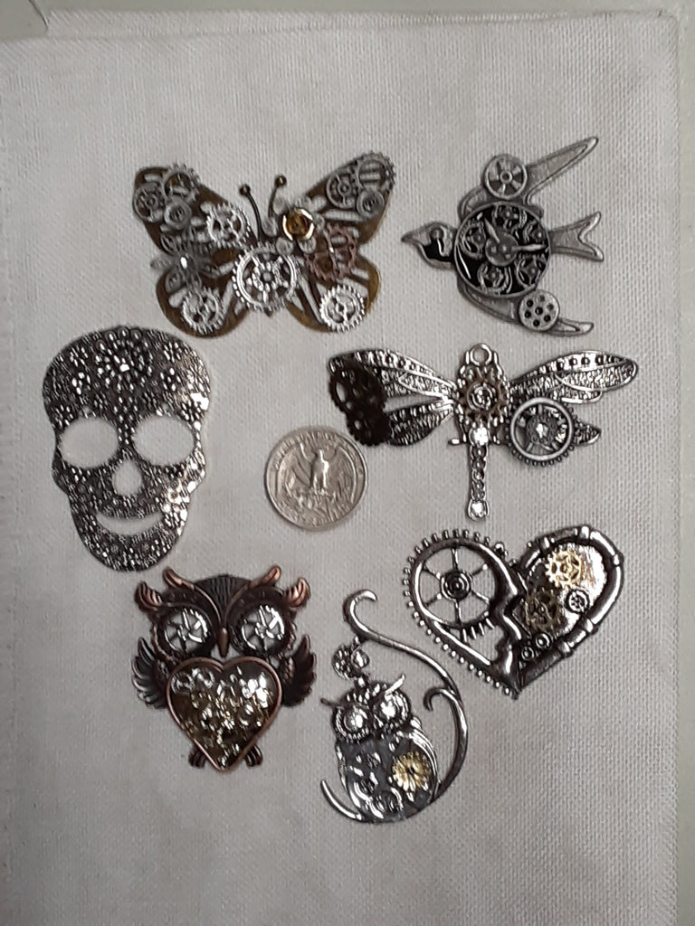 Large Steampunk Needle Minders – Sandra's Stitch Stash