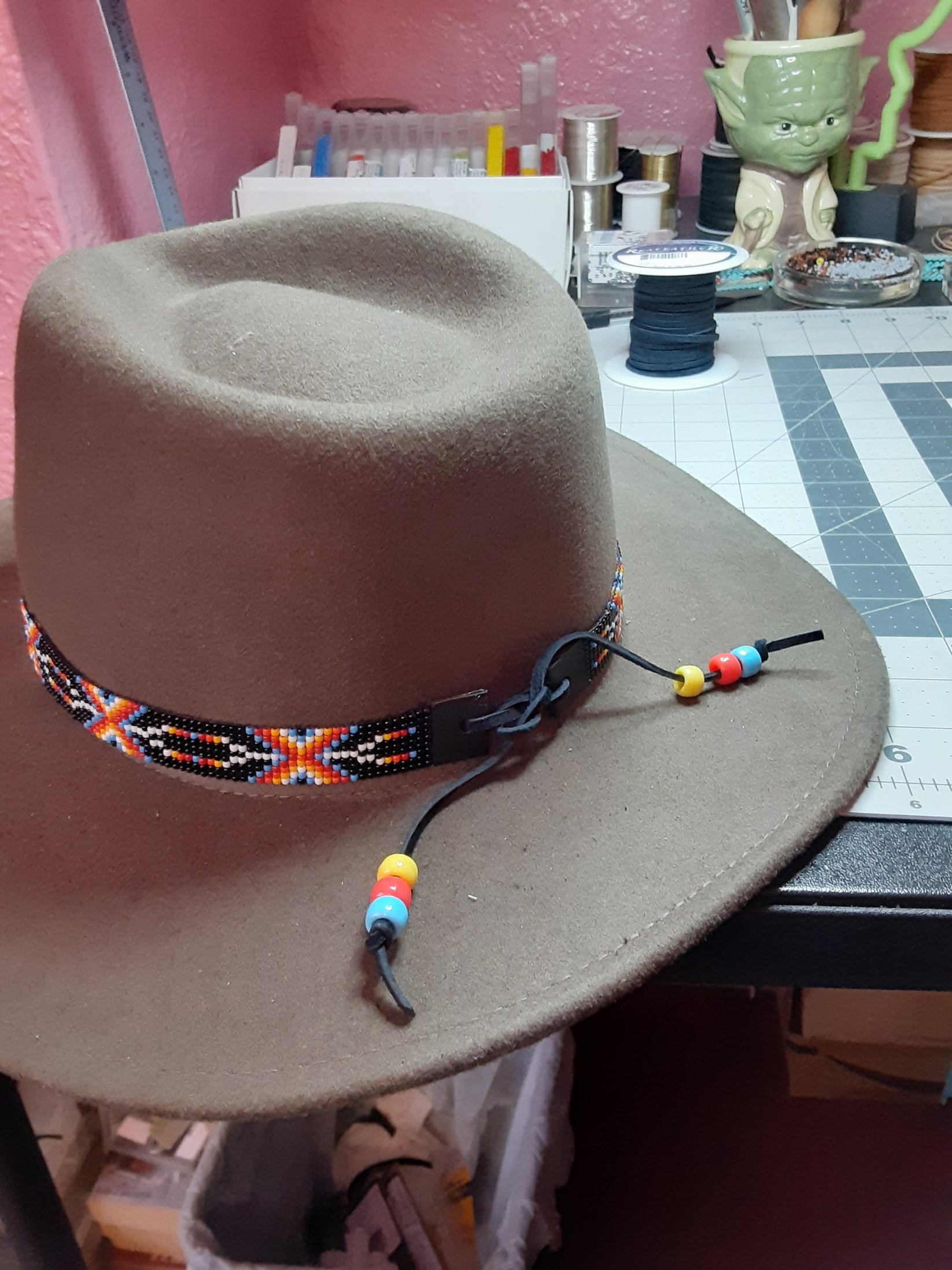 Native American Style Hat Band 17 – Sandra's Stitch Stash