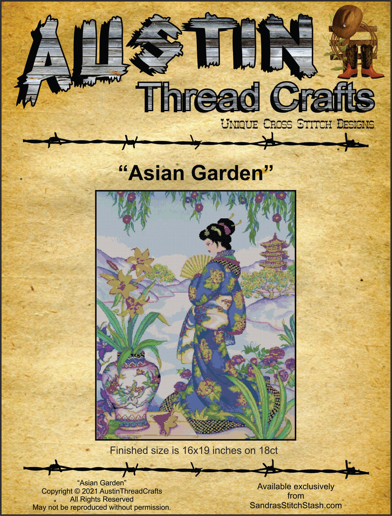 Asian Garden pattern – Sandra's Stitch Stash