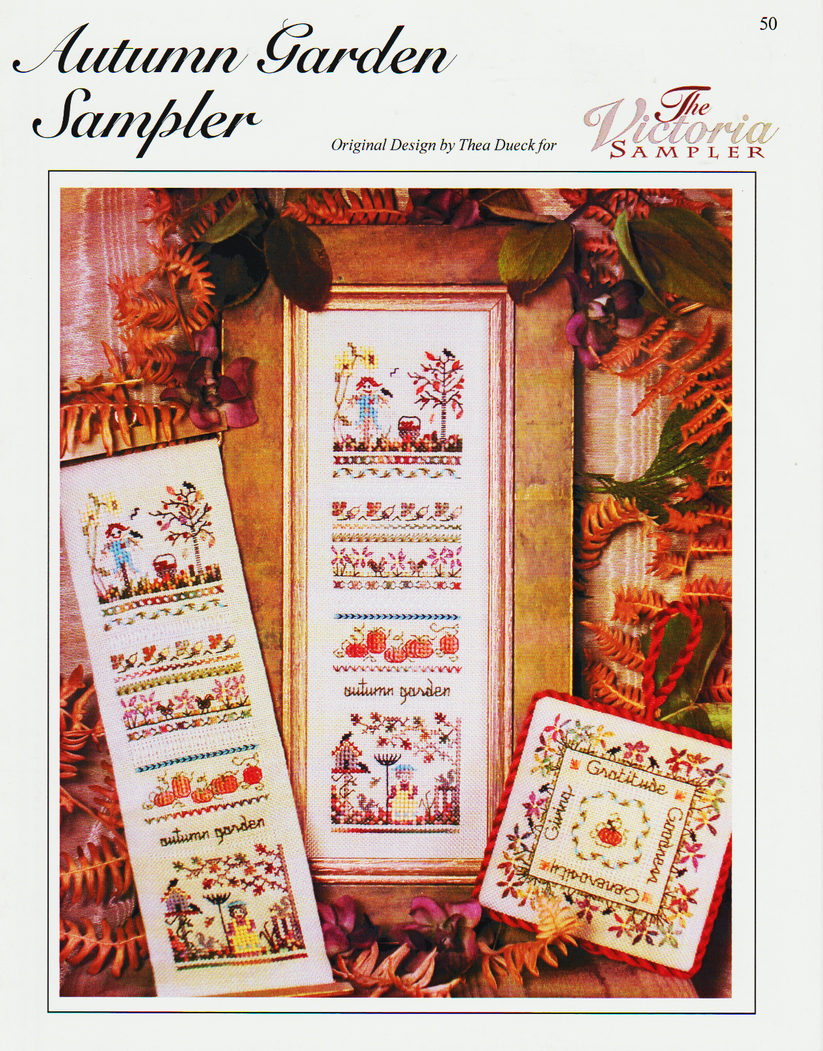 Autumn Garden Sampler pattern – Sandra's Stitch Stash