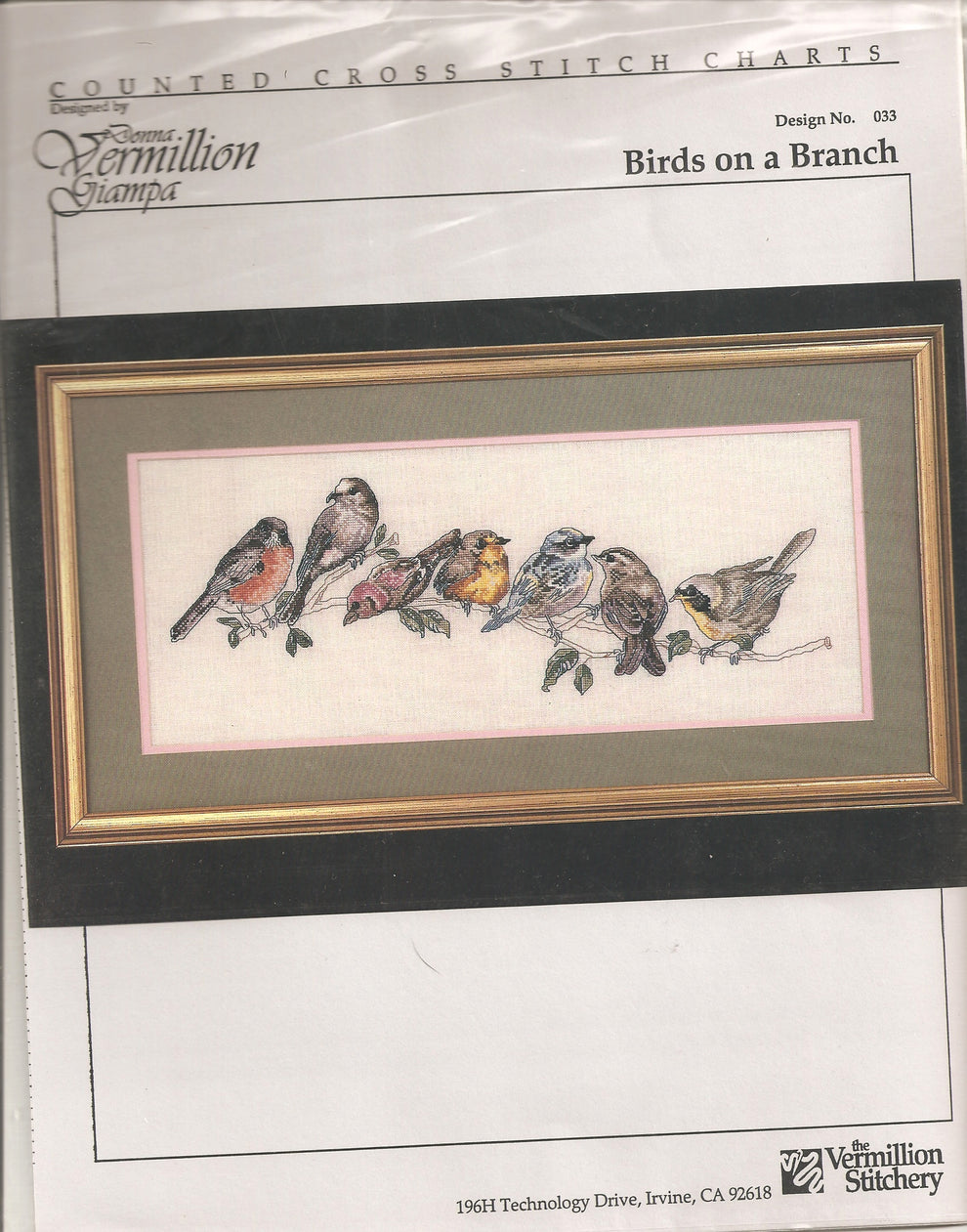 Birds on a Branch pattern – Sandra's Stitch Stash