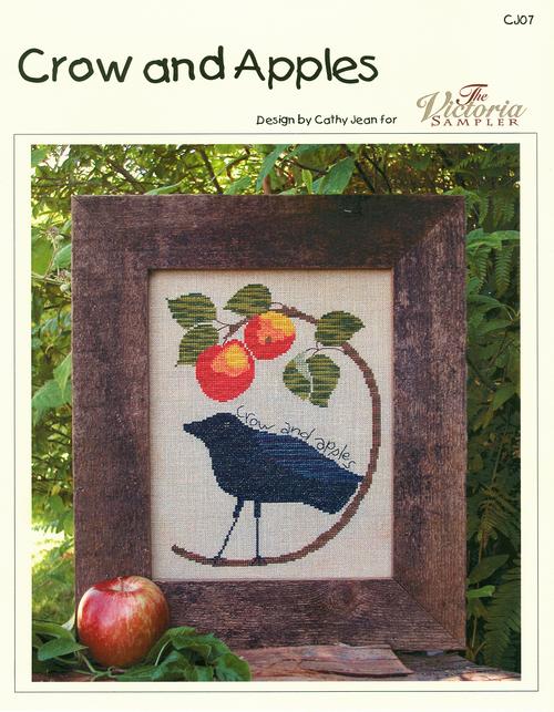 Crow and Apples pattern – Sandra's Stitch Stash