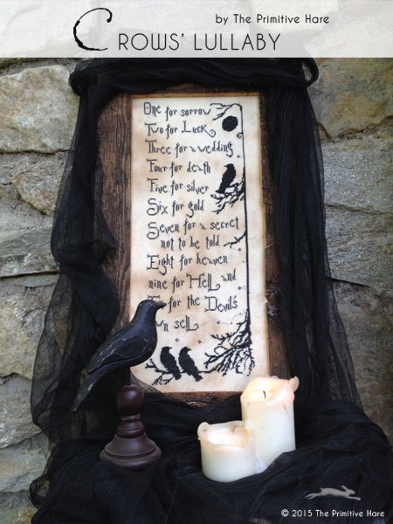 Crows Lullaby pattern – Sandra's Stitch Stash