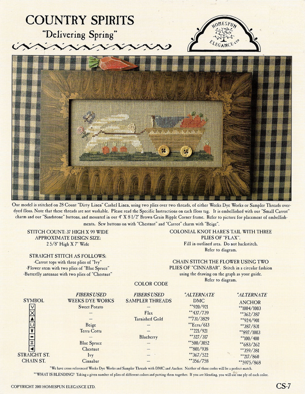 Delivering Spring pattern – Sandra's Stitch Stash