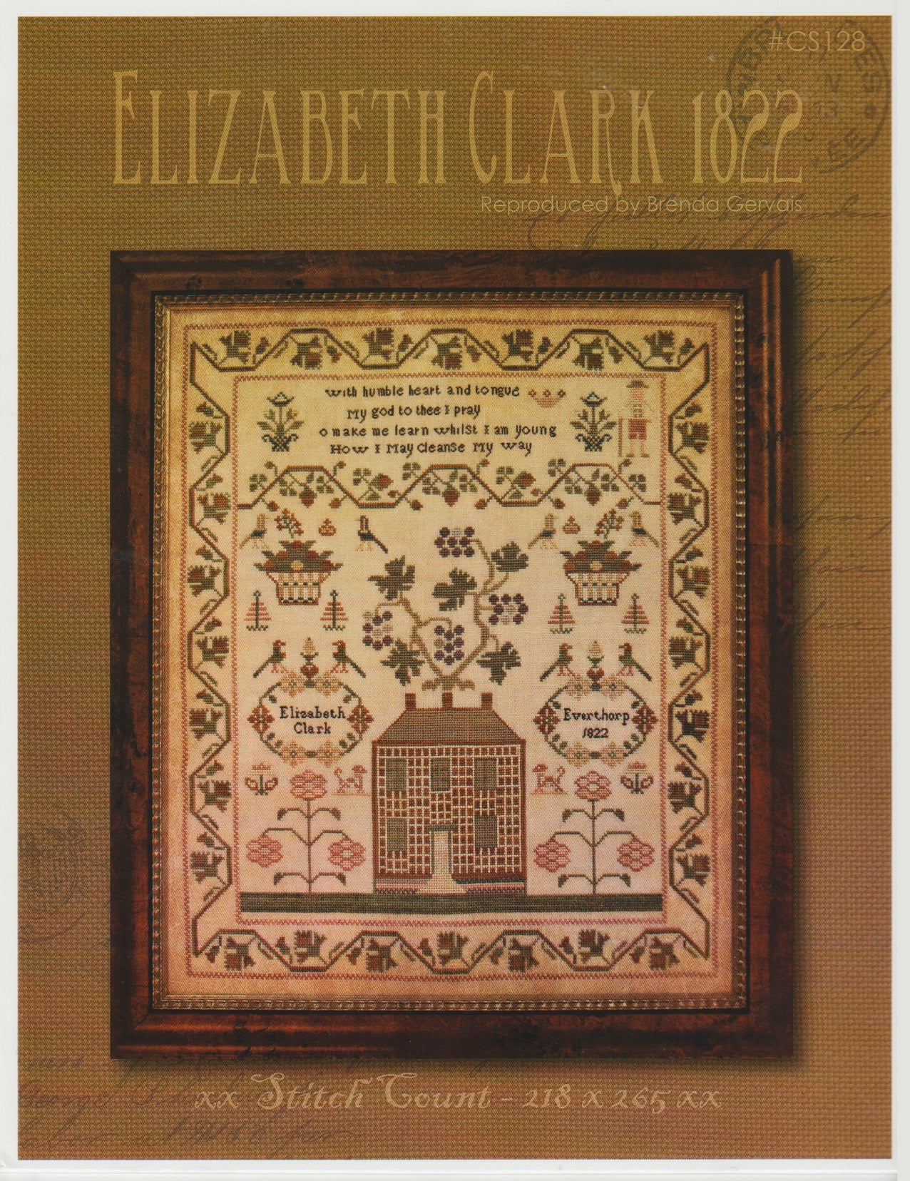 Elizabeth Clark 1822 pattern – Sandra's Stitch Stash