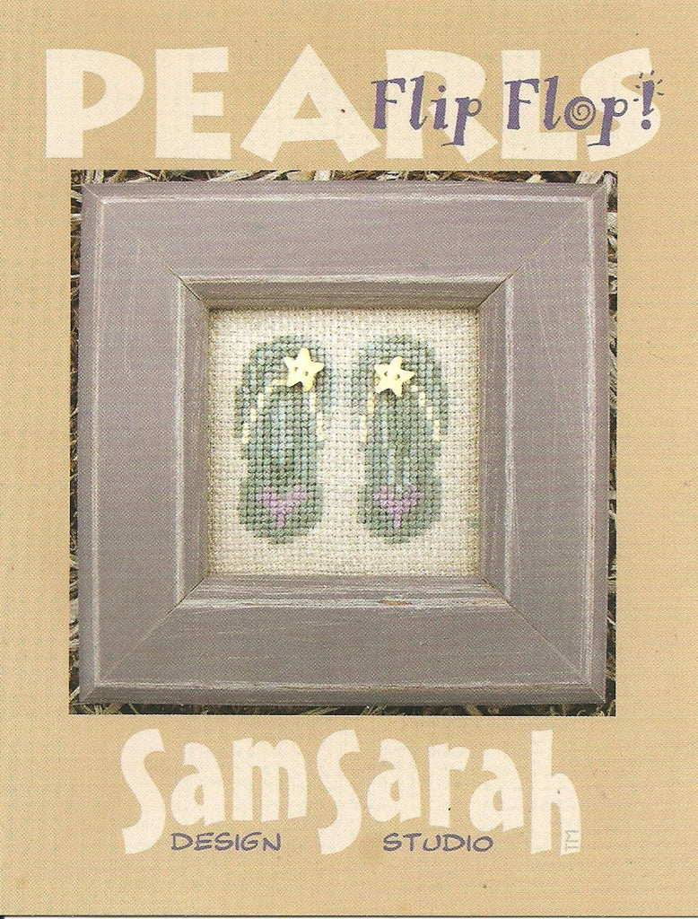 Pearls Flip Flop pattern – Sandra's Stitch Stash