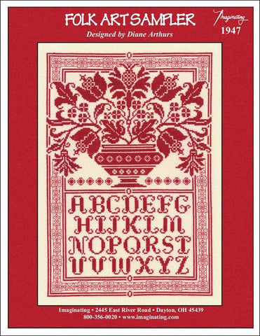 Folk Art Sampler pattern – Sandra's Stitch Stash